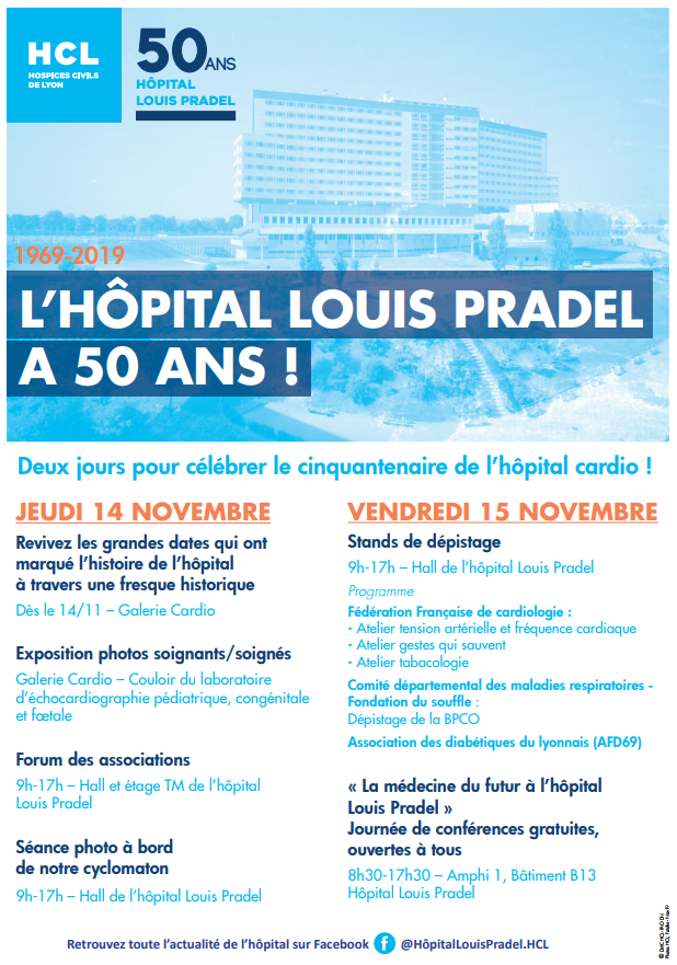 L’hôpital Louis Pradel : 50 ans d’excellence médicale | Actualité HCL
