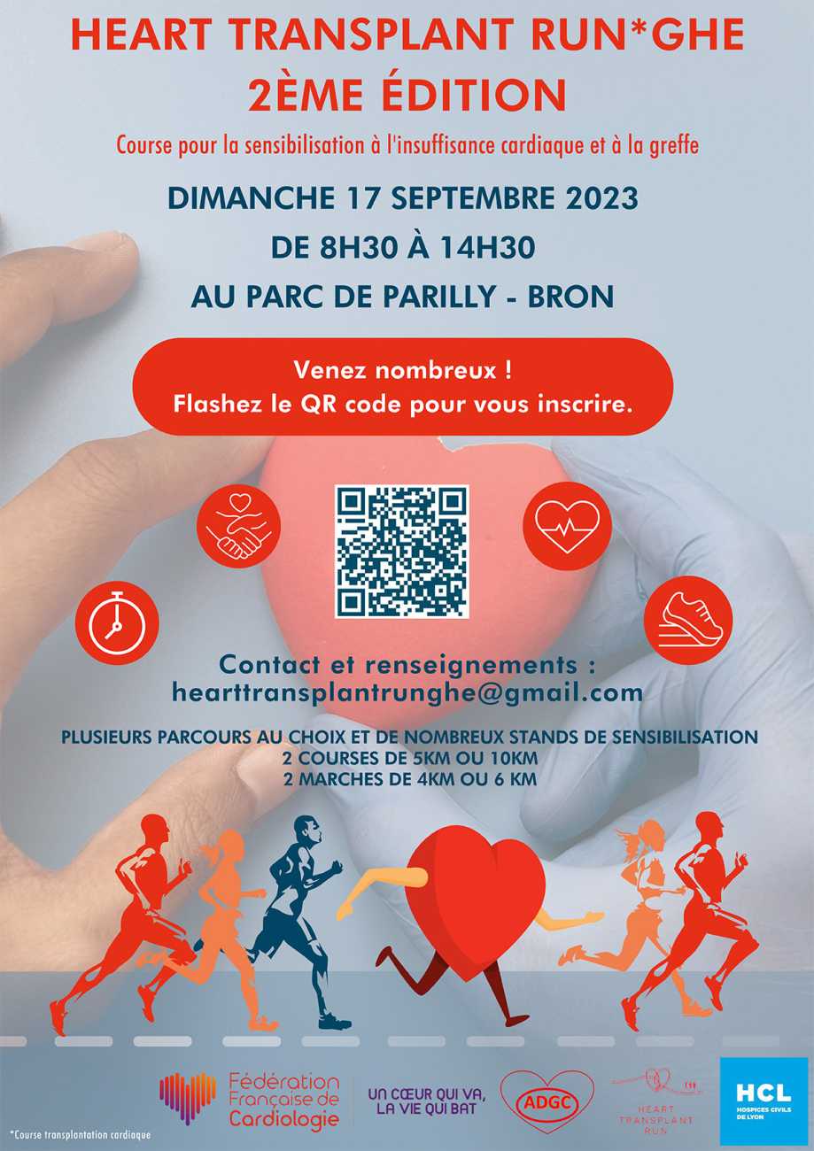 Heart Transplant Run : une course pour sensibiliser à l’insuffisance ...